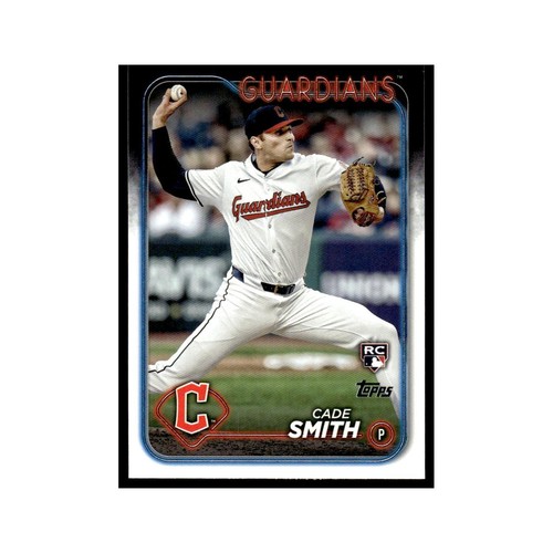 Cade Smith Rookie 2024 Topps Update #US134 Cleveland Guardians Baseball ...