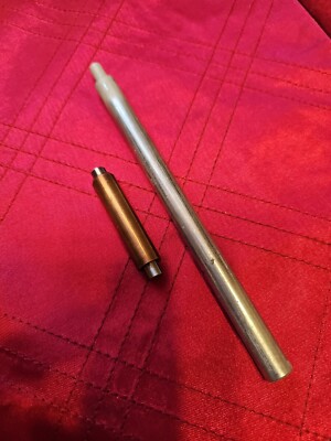 VINTAGE WHIZZER MOTORBIKE POINT PUSH ROD / BUSHING WITH INSTALLATION ...