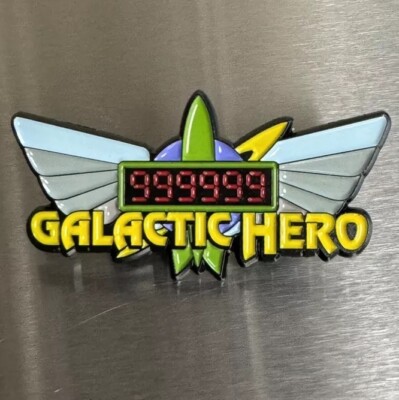 Galactic Hero Buzz Lightyear Space Ranger Spin Astro Blasters Enamel ...