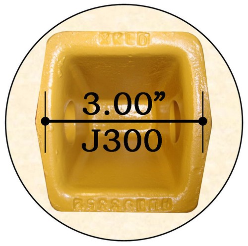 1U3302 Cat Style J300 Bucket Teeth (6 Pack) + Pins & Retainers by H&L ...