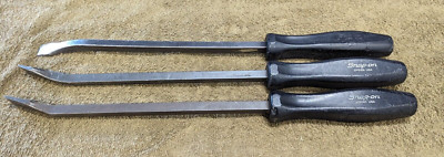 3 Snap-on 18" Pry Bar Crow 3/4" Curve SPB18A Automotive Mechanic Black ...