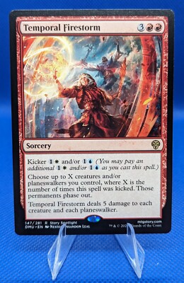 MTG Temporal Firestorm Dominaria United 147/281 Regular Rare | eBay
