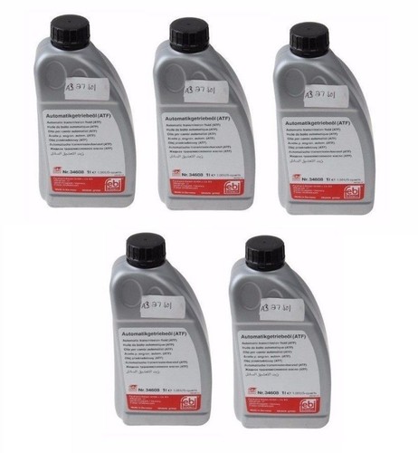 fits BMW Atf Auto Transmission Fluid 5 Liter Febi GA6HP19Z e60 e63 e65 ...