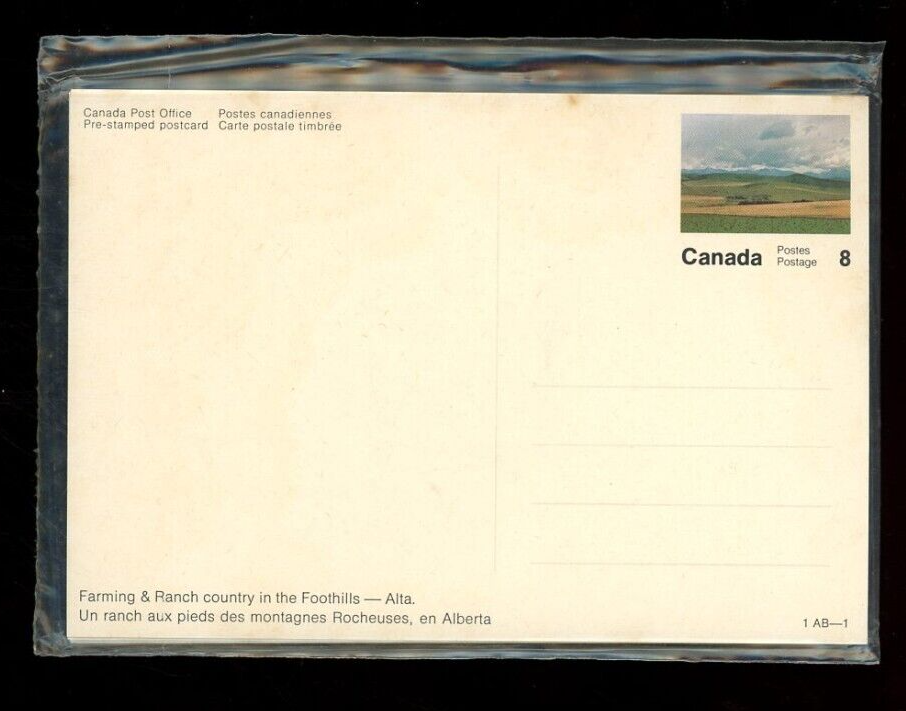Canada Post Office Pre Stamped Postcard Set of 5 Sealed 1 AB-1 | eBay