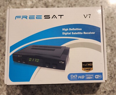V7 Full HD satellite TV receiver super DVB-t2 Freesat satellite decoder ...