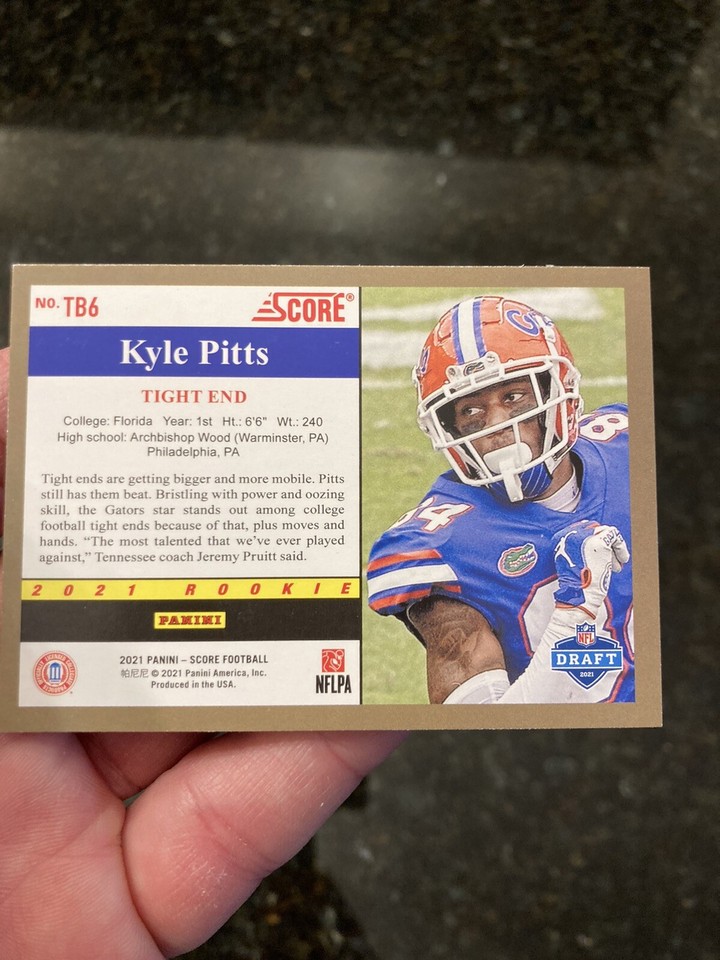 2021 Panini Score Rookie Card Kyle Pitts | eBay