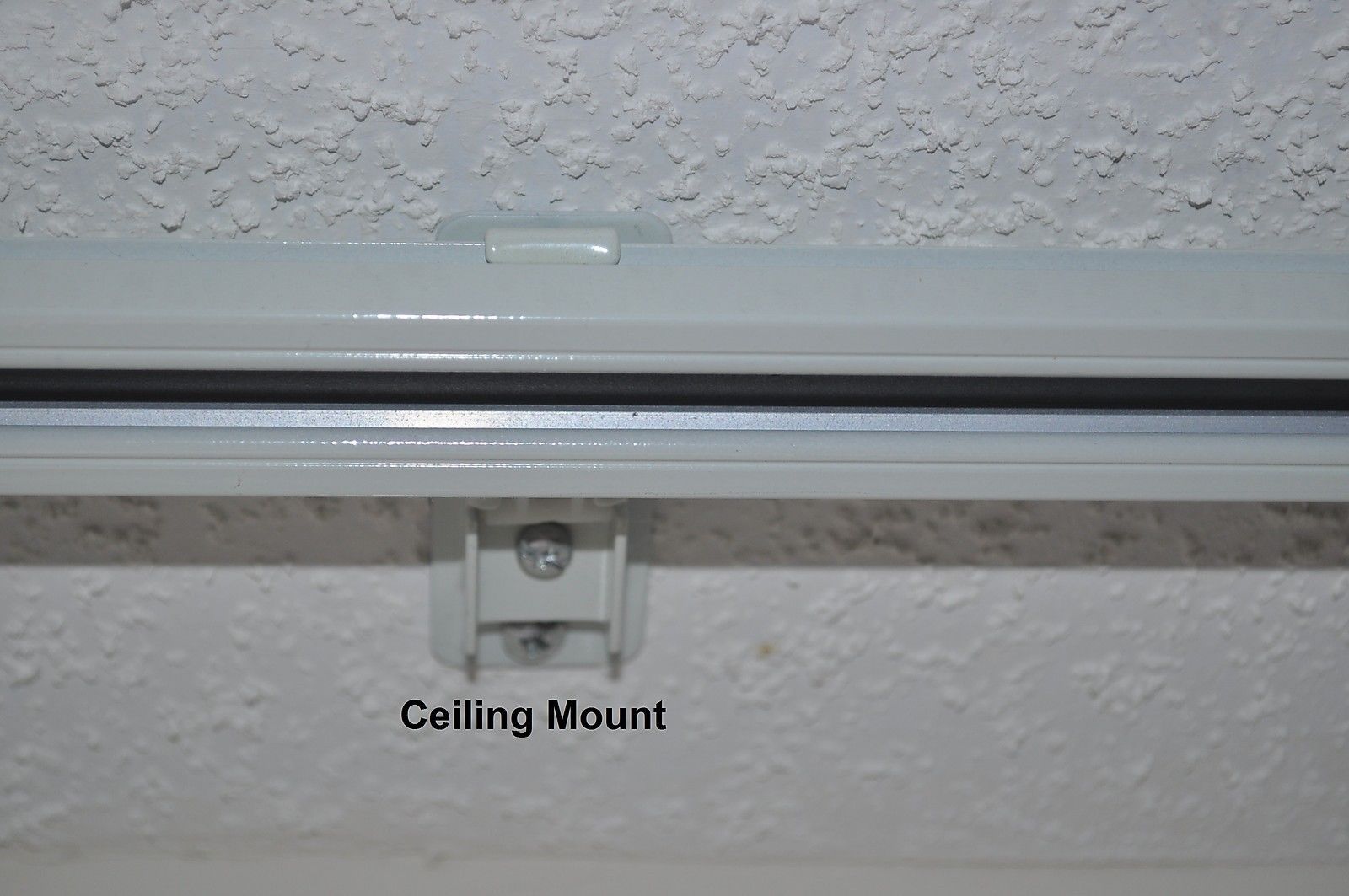 10' MOTORIZED REMOTE CONTROLLED ELECTRIC CURTAIN ROD TRAVERSE TRACK DIY ...