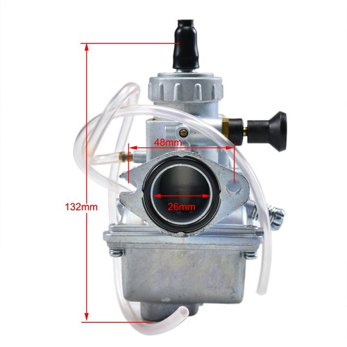 Molkt 26mm Carburetor Carb for 110cc 125CC 140CC Loncin Coolster Apollo ...