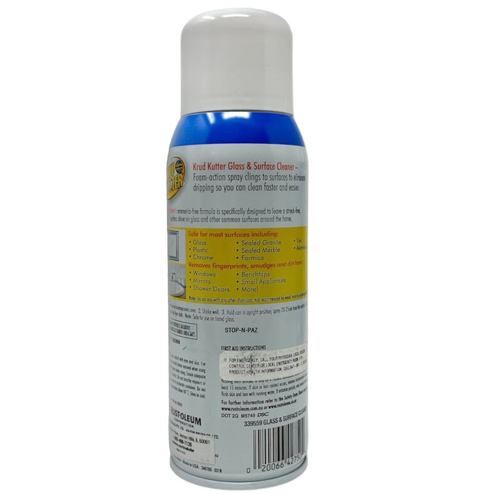 Krud Kutter Multi Surface & Glass Cleaner Streak Free 14 fl oz (4 Pack ...