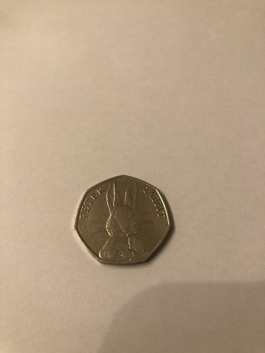 Rare Half Whisker Peter Rabbit Beatrix Potter 50p 2016 Coin | eBay UK