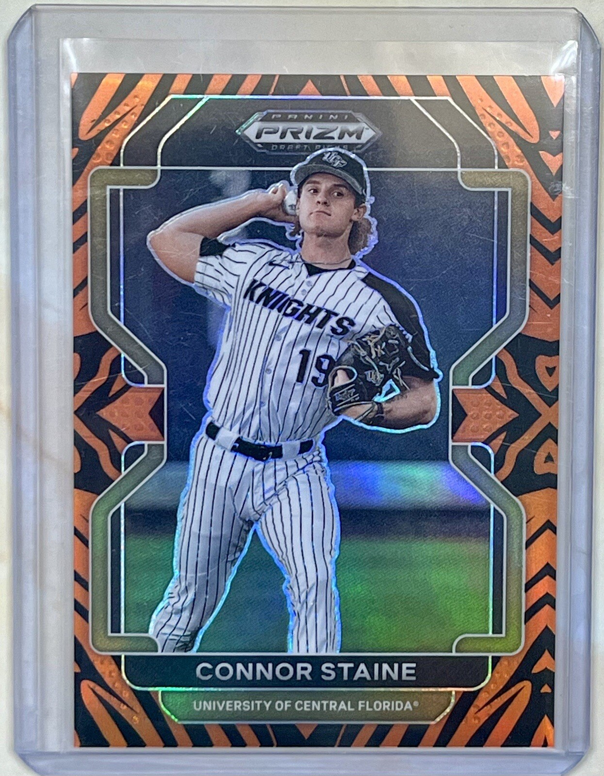 2022 Panini Prizm Draft Picks #PDP146 Connor Staine Tiger Stripes ...