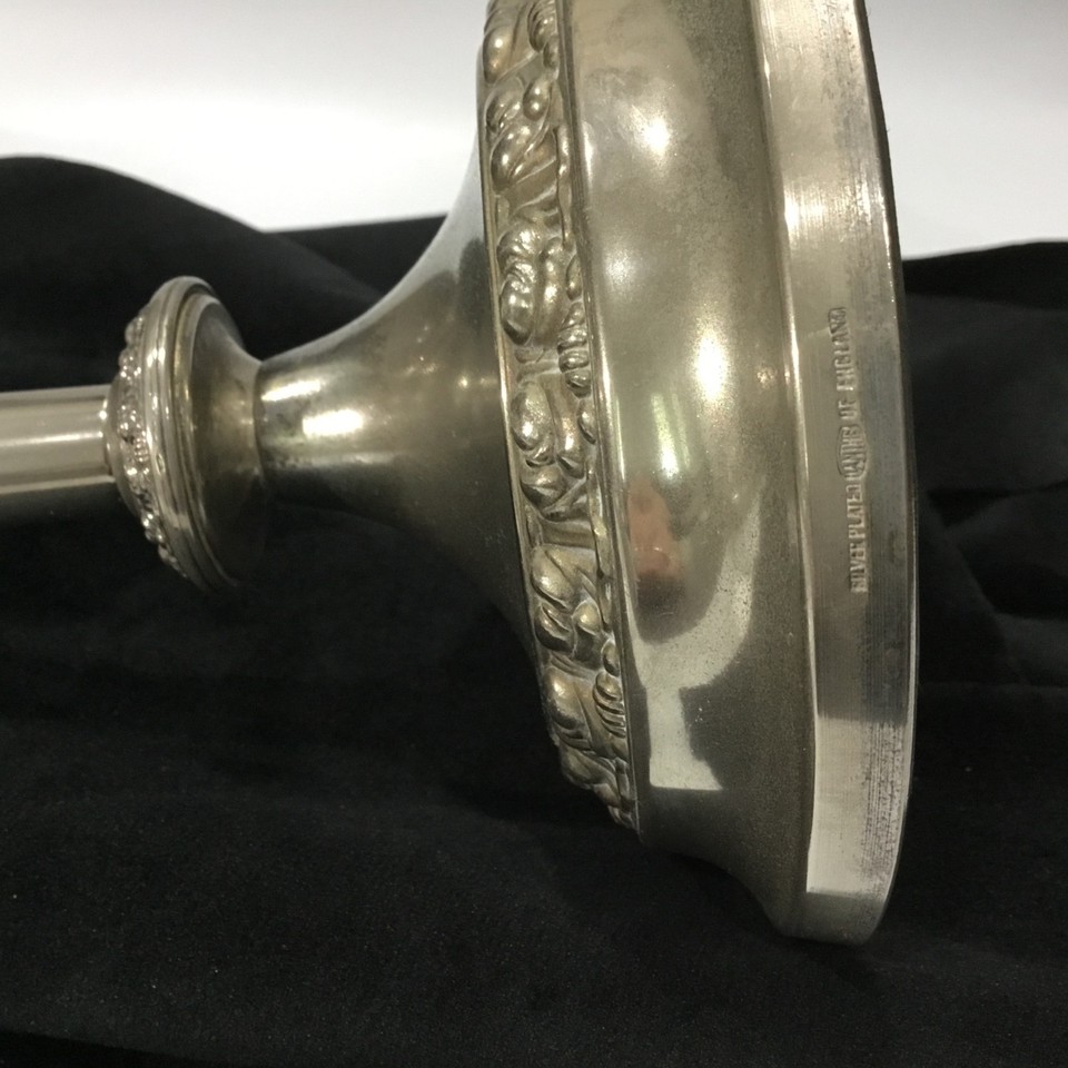 Vintage silver plated Lanthe Of England Two Arm Candelabra 29cm tall ...