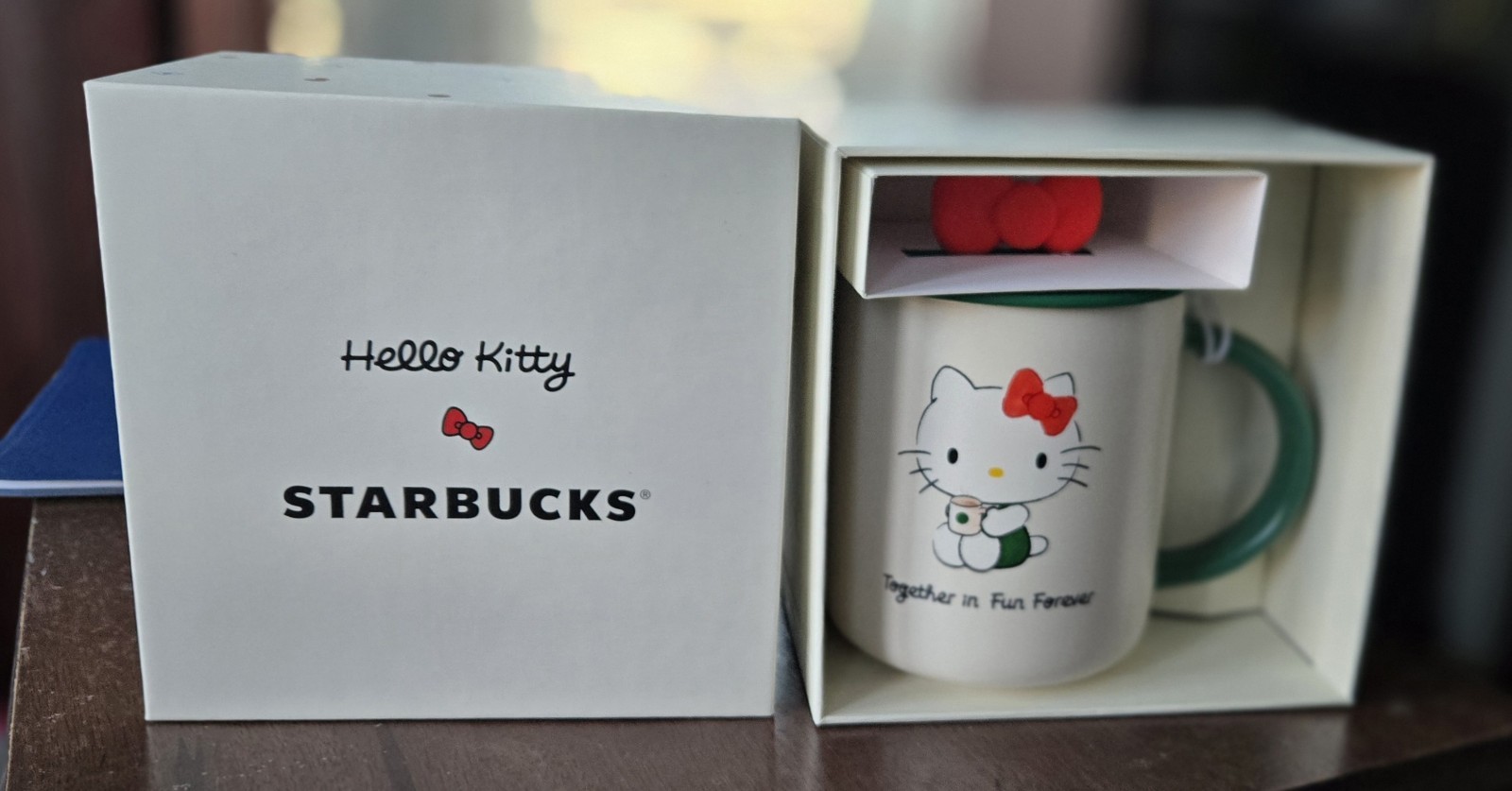 Starbucks x Hello Kitty Ceramic Mug 16 oz Bow Top Cup | eBay