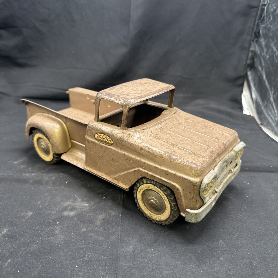 Tonka stepside pickup, circa 1959, champagne color, Original Paint | eBay