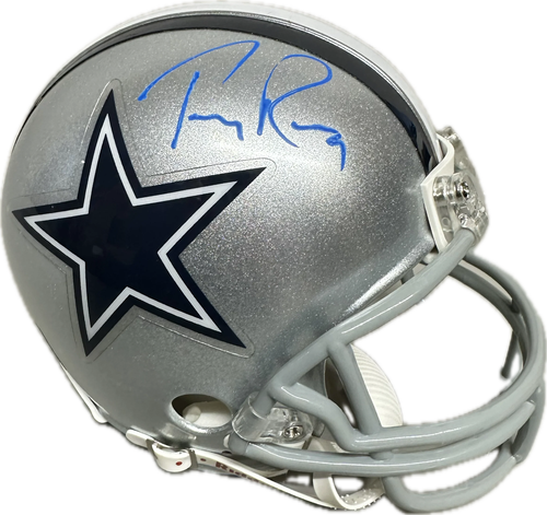 Tony Romo Dallas Grey Signed Mini Football Helmet (JSA) | eBay
