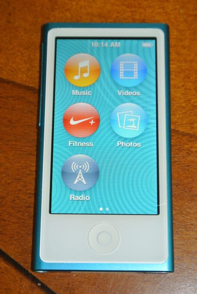 Apple iPod NANO A1446 16GB Blue MD477LL 7th Generation 2015 | eBay