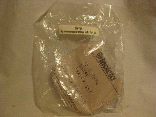 Invicta IP 027900 Shape Tracer Set England Geometric plastics plastic ...