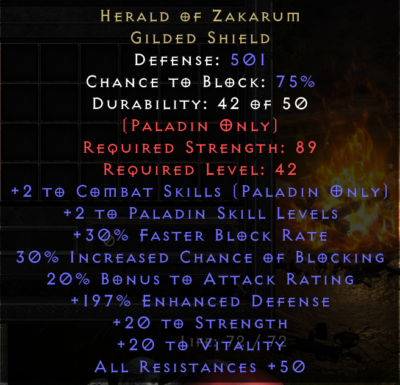 Herald of Zakarum HOZ 190-199ED- Diablo 2 D2R Non-Ladder Softcore PC/PS ...