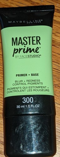 Maybelline Facestudio Master Prime Primer Makeup 300 Blur + Redness | eBay
