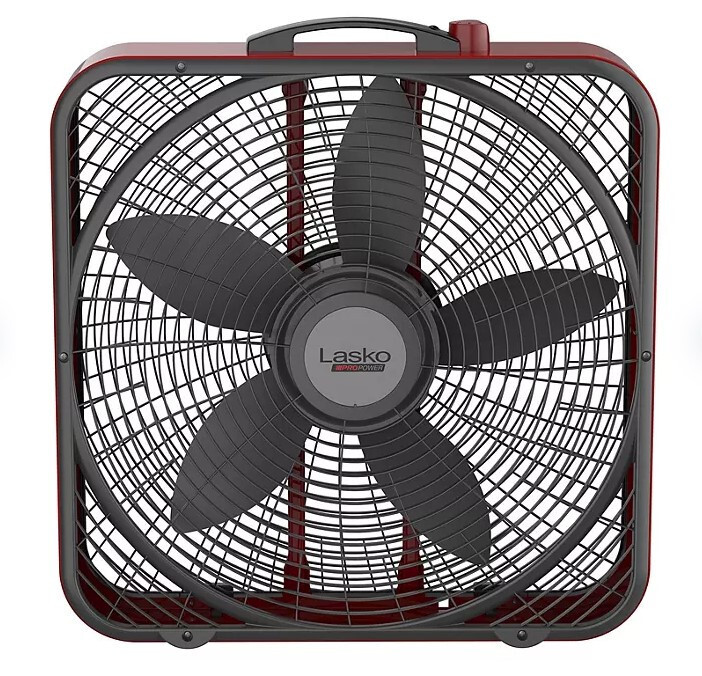 Lasko B20540 Power Plus Box Floor Fan - Gray for sale online | eBay