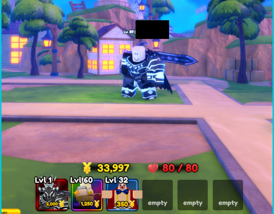 ANIME DEFENDERS: SHINY🙌 THE CURSED BERSERKER KNIGHT (GUTS) | eBay