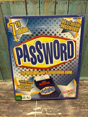 Password 7th Edition COMPLETE Endless Games 2012 Word Game Party Family ...