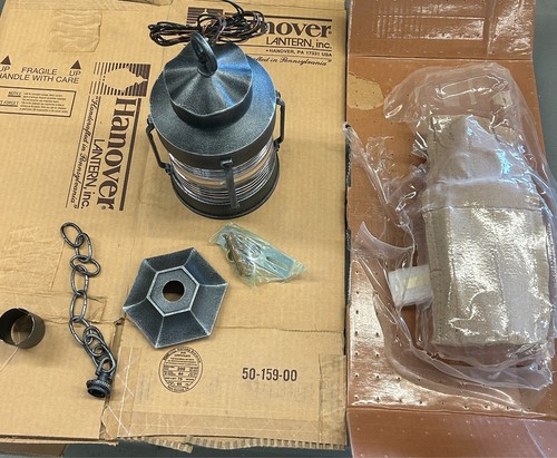 Hanover Lantern 1-Light Pendant Antique Silver | eBay