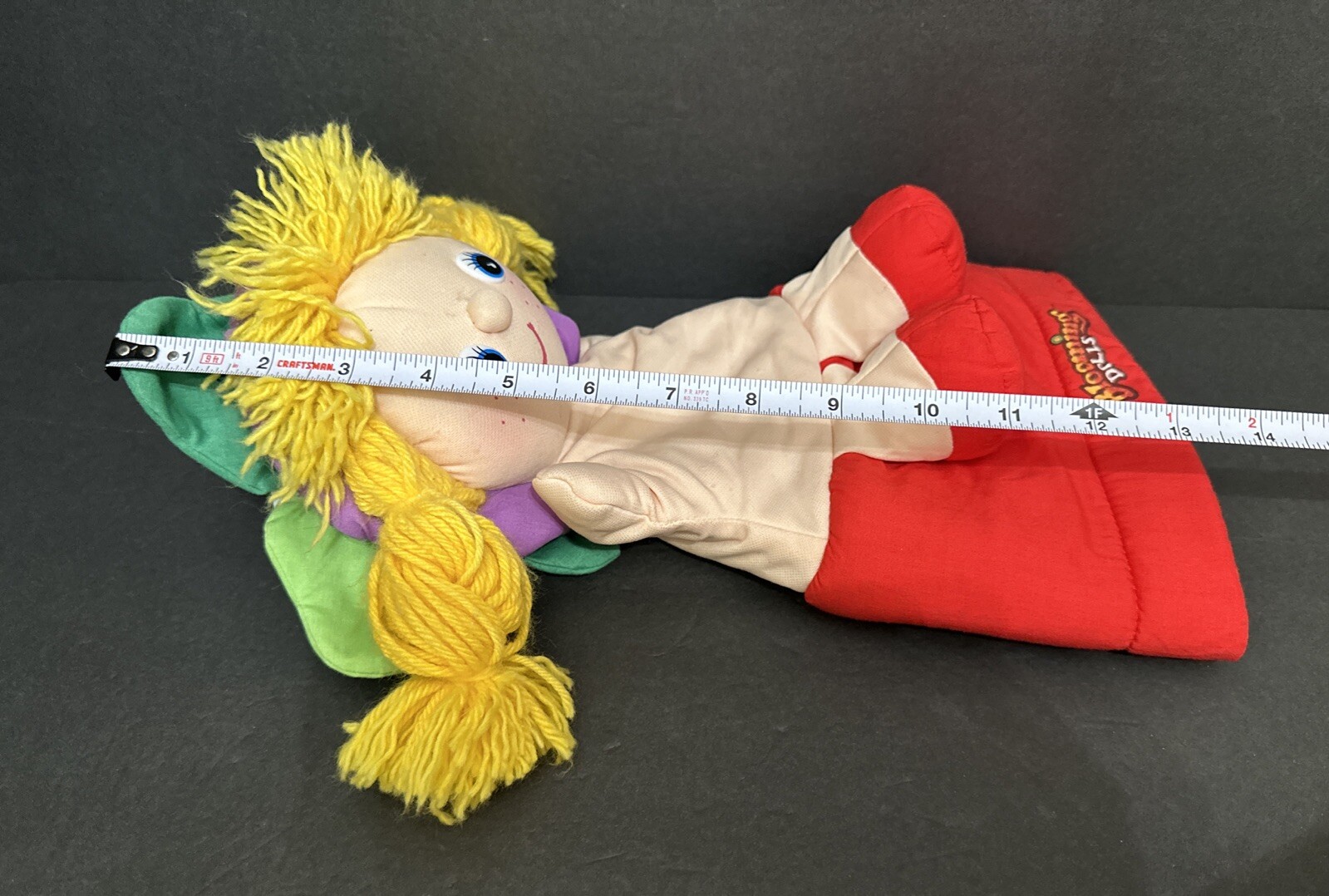 "BLOOMING DOLLS - RED POT" VINTAGE PLUSH TOY FLOWER PUPPET - 1987 - CAP ...