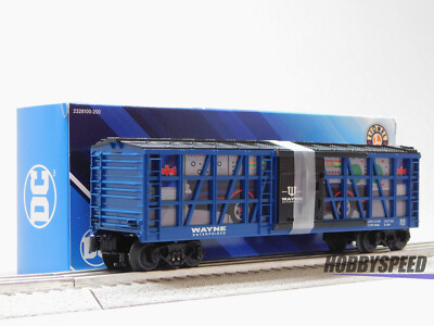 LIONEL DC UNIVERSE WAYNE ENTERPRISES TRANSPORT CAR bat mobile train ...