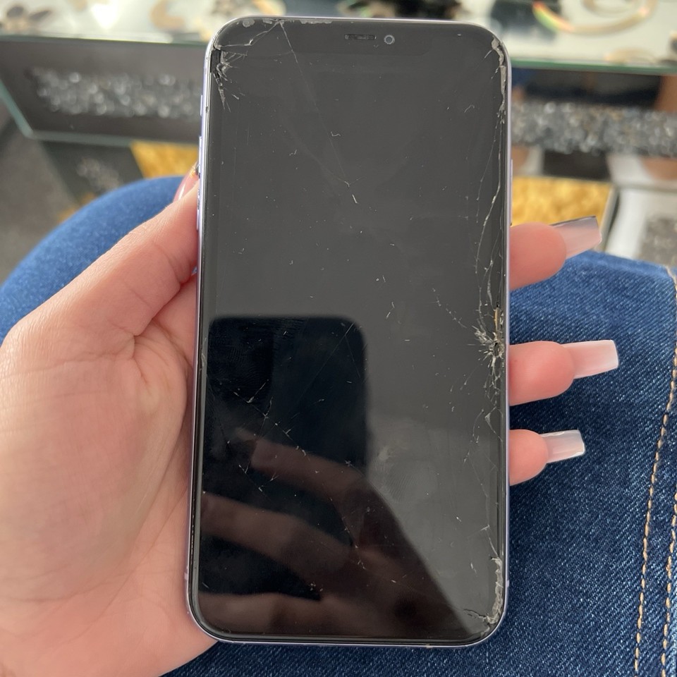 iPhone 11 Model A2221 Purple Spares Or Repairs Faulty Parts Only BROKE ...
