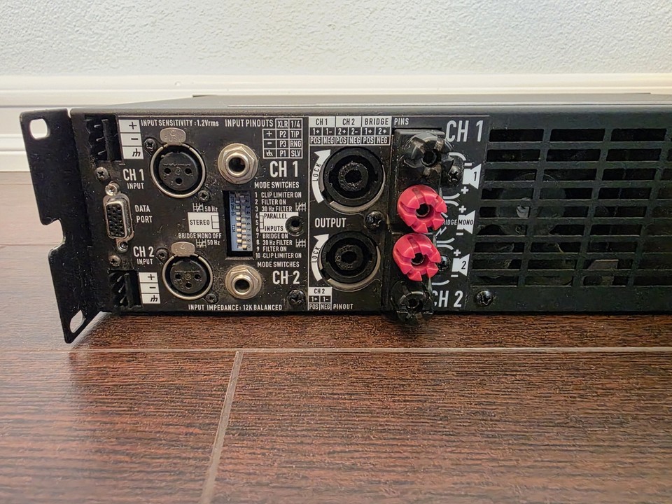QSC PowerLight 2 PL-230 3000w 2-Channel Professional Power Amplifier ...