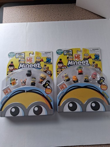 Despicable Me Minion Mineez With Mystery Mineez In Both Boxes Lot Of ...