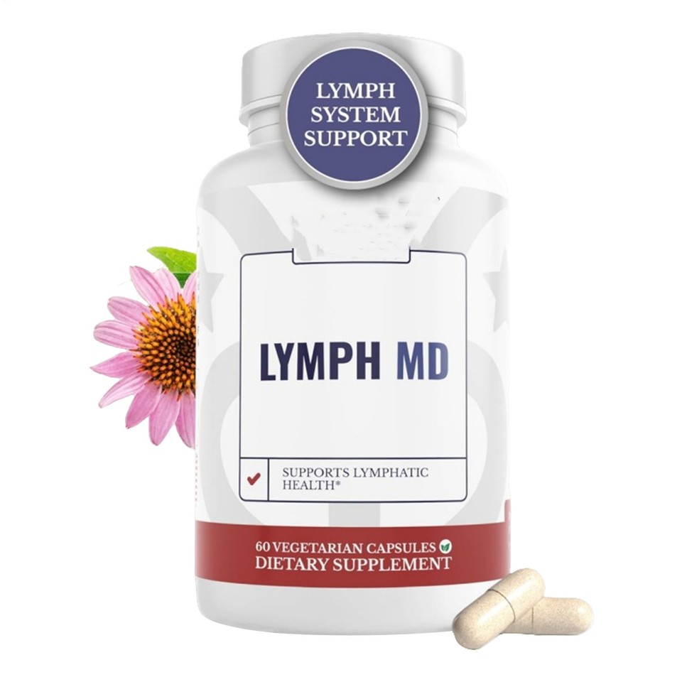Lymph MD - Lymphatic System Supplement With 9 Botanicals. Men And Women ...