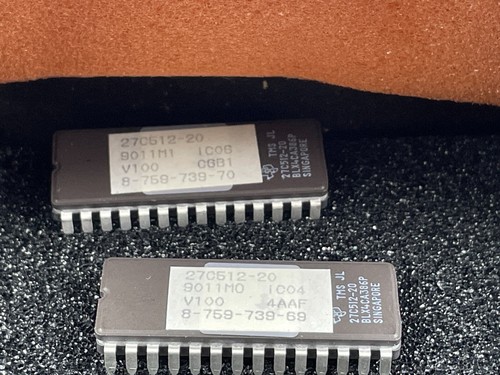 Texas Instruments 27C512-20 V100 IC EPROM 28Pin DIP - Set of 2 | eBay