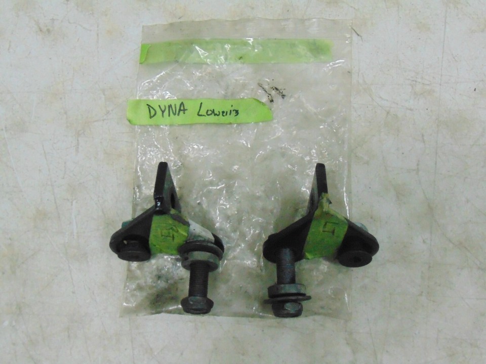 Bagger-Werx Lowering Blocks Black 97-01 FLH 1" Lowering Blocks P/N: 04 ...