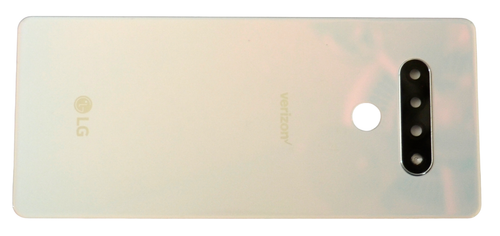 OEM VERIZON LG STYLO 6 LM-Q730VM WHITE PEARL BACK COVER HOUSING DOOR ...