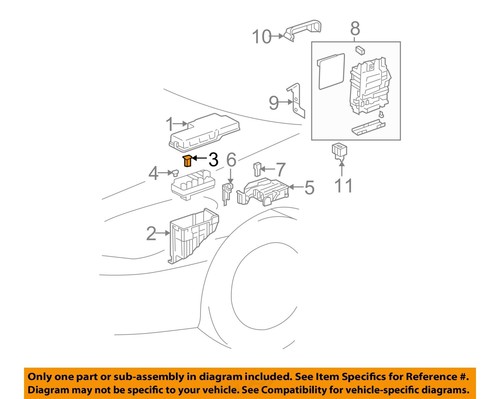 TOYOTA OEM 00-08 Camry Electrical Electrical Components-Fusible Link ...