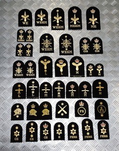 Genuine Royal Navy Embroidered Assorted Branch Qualification Badges ...
