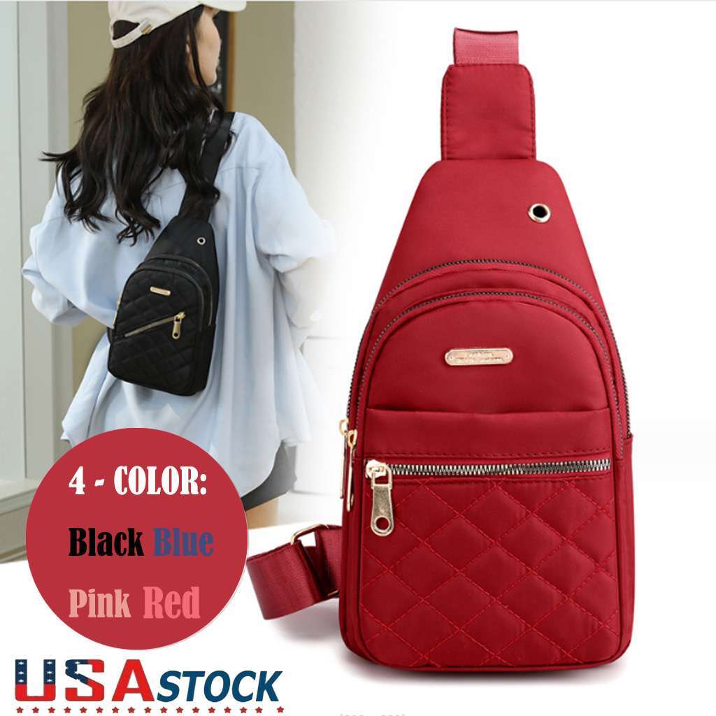 Womens Waterproof Cross Body Bag Ladies Handbag Shoulder Bag Purse ...