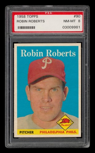 1958 Topps Set-Break # 90 Robin Roberts PSA 8 NM-MT | eBay