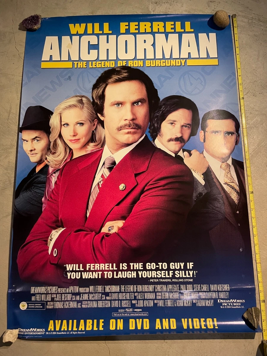 Anchorman 1 Movie Poster