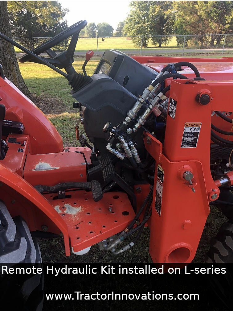 Remote Hydraulic Kit - Kubota B, L, MX, and M Series Tractors–quick ...