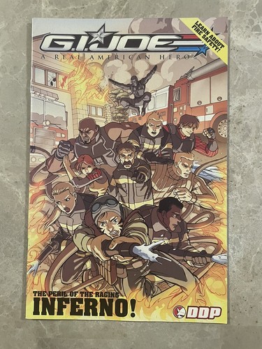 G.I Joe Fire Safety Peril Of The Raging Inferno Comic DDP Promo | eBay