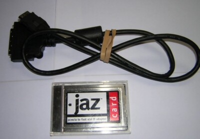 Iomega Jaz PCMCIA to Fast SCSI II Host Adapter PC Card + Cable Kit | eBay