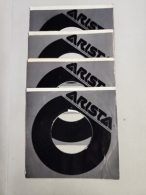 45 RPM 7" RECORD SLEEVES CO. SLEEVE 4 PACK SEE PHOTOS - Arista (SLV156 ...