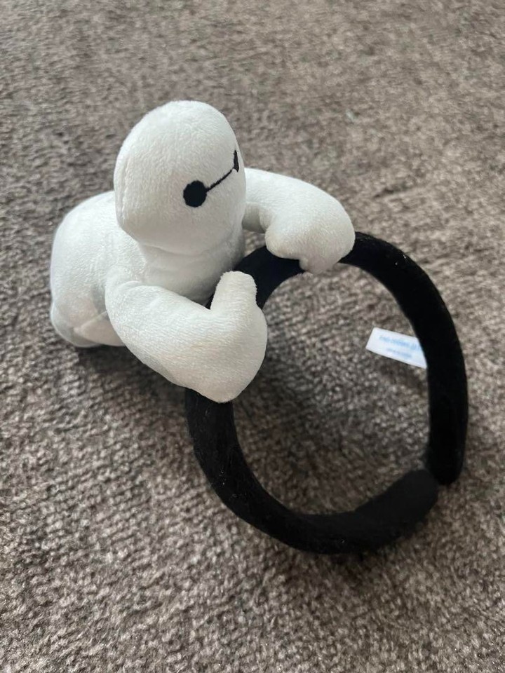 Baymax HeadBand Ears Hat Big Hero 6 plush Tokyo Disney Resort parks ...