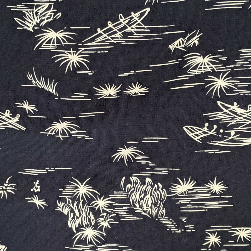 Golf Skort EP Pro Navy Blue White Tropical Boat Print Polyester Women's ...