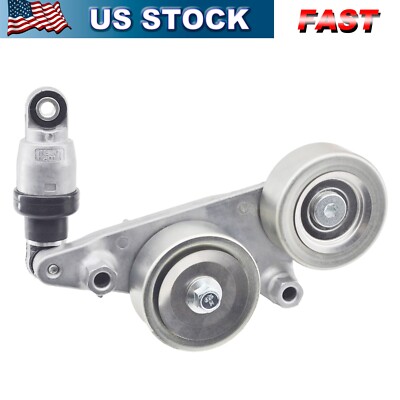 Belt Tensioner Assembly w/ Pulley for Honda Accord Odyssey Pilot 3.5L ...