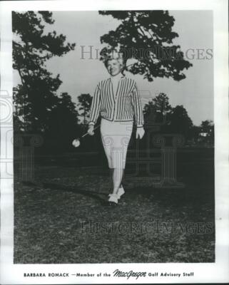1964 Press Photo Barbara Romack, winner of MacGregor Golf Advisory ...