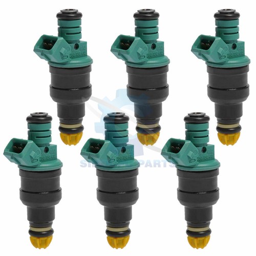 6PCS Fuel Injectors 0280150415 For BMW 323i 325i 525i M3 Flow Matched ...